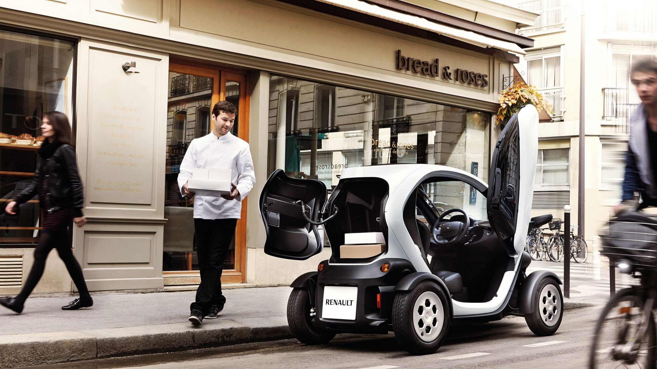 TWIZY Cargo - Le quadricycle 100% électrique qui a du coffre